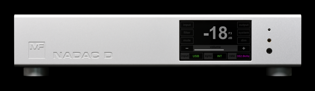 Master Fidelity NADAC-D 2 channel RAVENNA Network Attached / -USB DAC ...